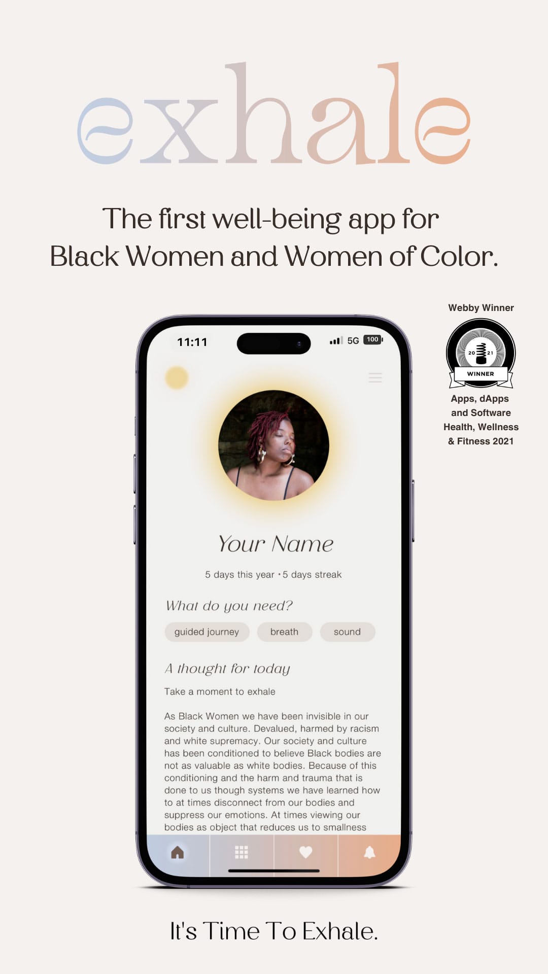 No More Waiting to Exhale: Katara McCarty’s Exhale App Redefines ...